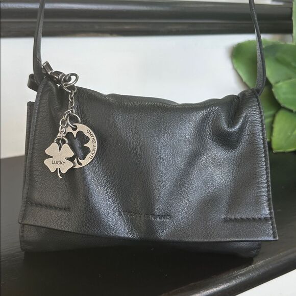 Lucky Brand | Bags | Lucky Brandnight Like New Genuine Leather ...